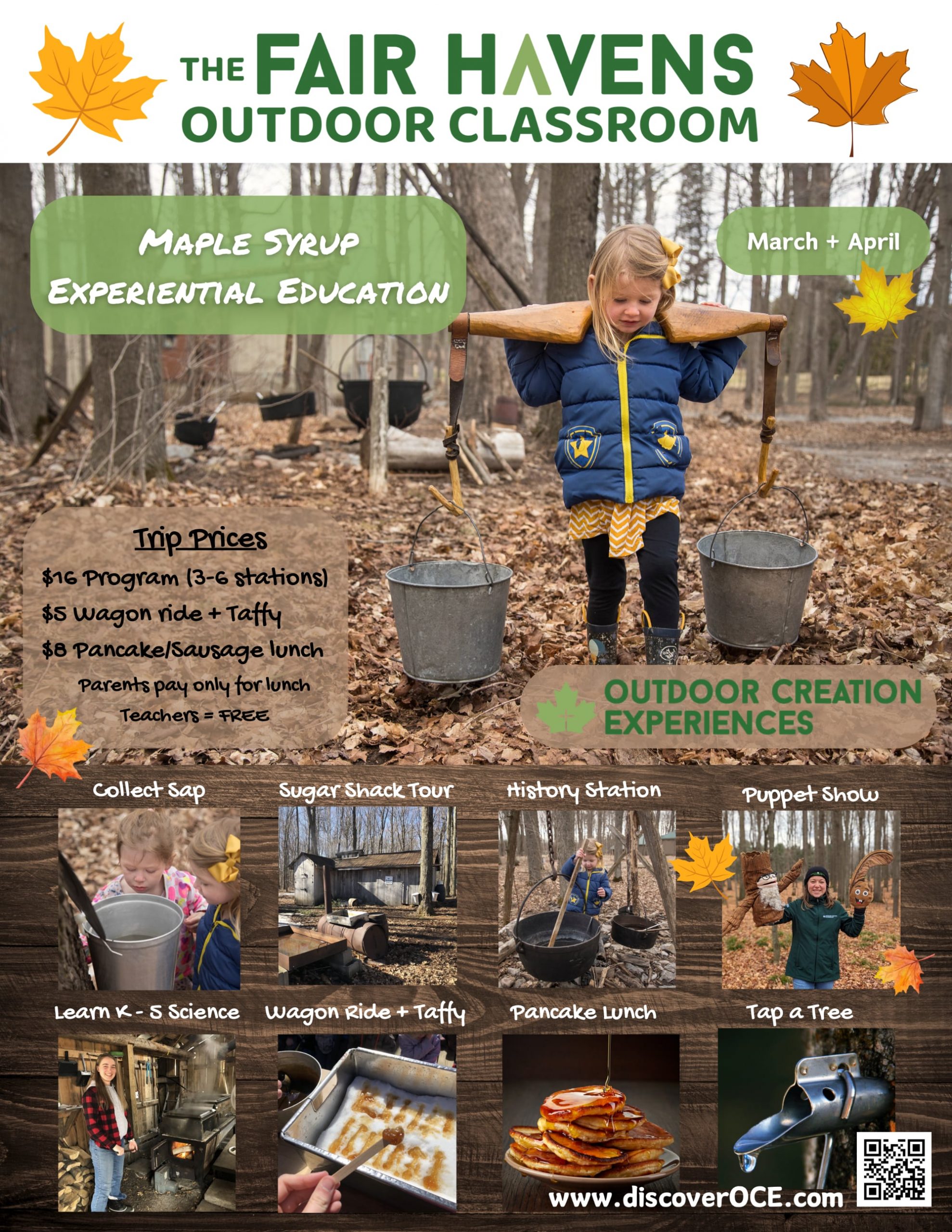 Maple Syrup Trips | Fair Havens Camp & Conference Centre